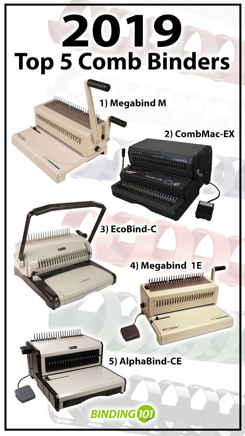 Top 5 Comb Binding Machines of 2019 – MyBinding.com