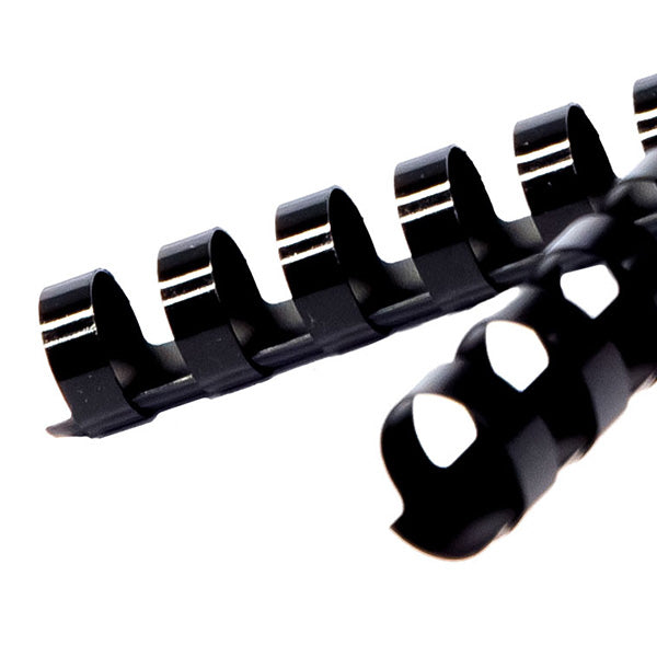 Black Binding Combs 3/16" to 2" for Document Binding | MyBinding.com