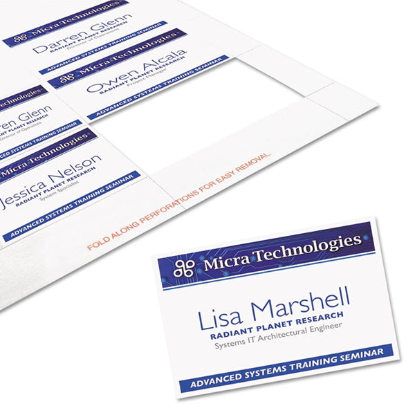 Printable ID Card Sheets for Badges & Memberships | MyBinding.com
