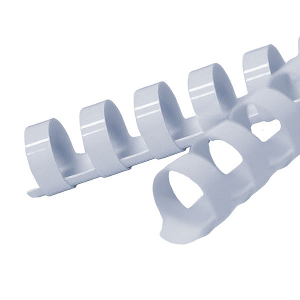 White Binding Combs 3/16" to 2" | Durable Plastic Combs | MyBinding.com