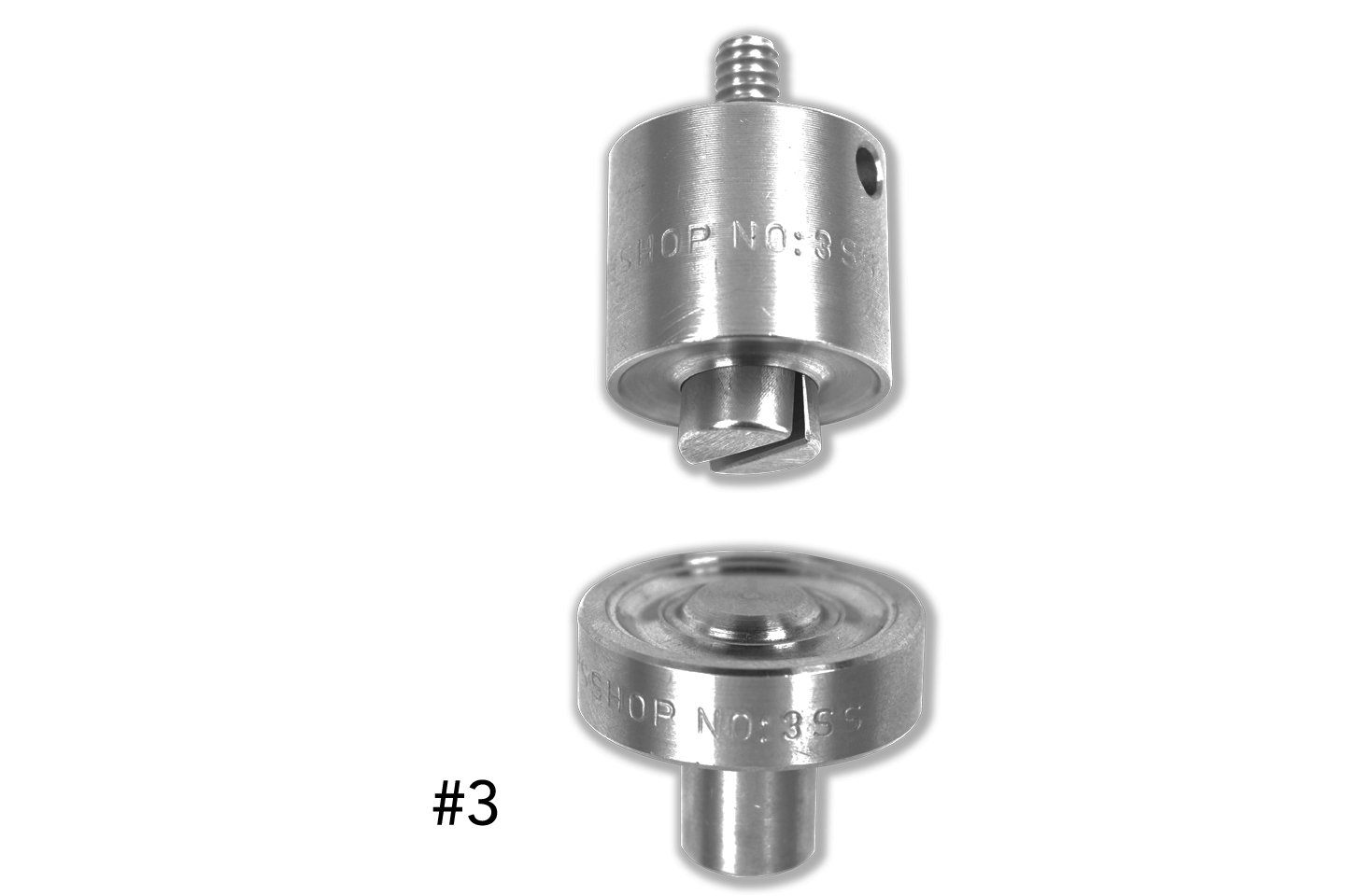 ClipsShop Self-Piercing Grommet Die #3 (7/16") for Fast Grommeting ...