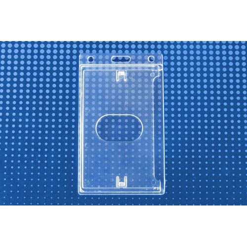 Crystal Clear Card Dispenser - 50 Pack, Side-Loading for Easy Access ...