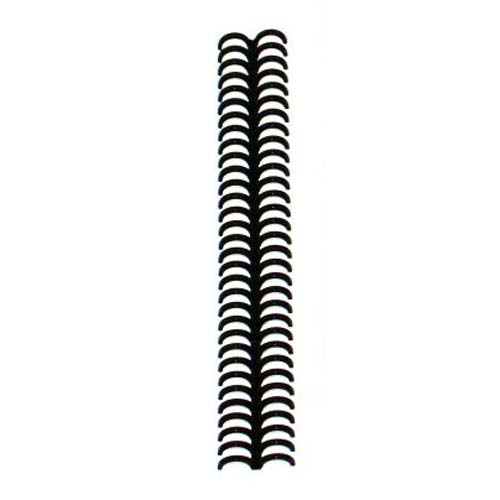 GBC 1/2" Black ProClick Spines - 25 Pack for Easy Binding Solutions ...