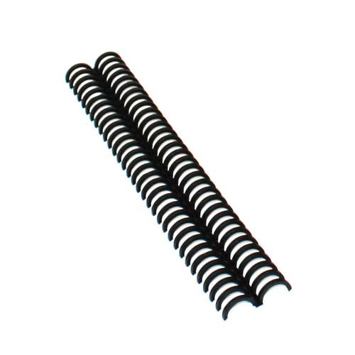 GBC Black 5/8" ProClick Binding Spines - 100 Pack, 32-Ring Design ...