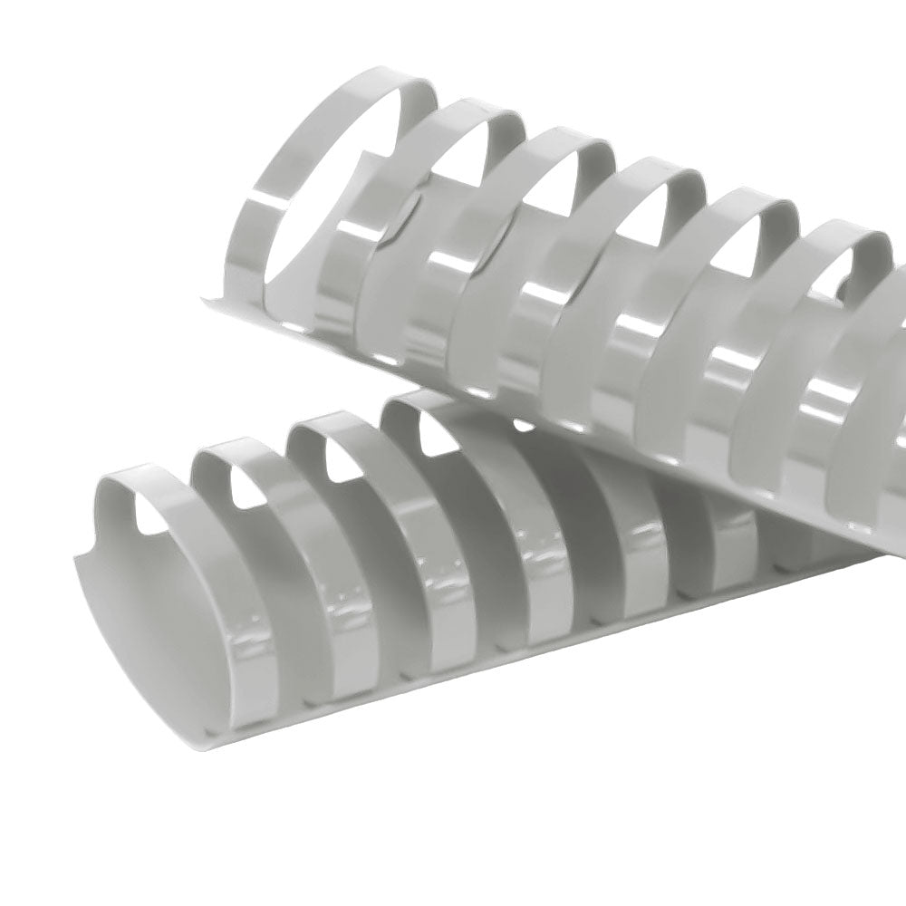 2" Grey Binding Combs - 50 Pack, 19-Hole, Holds 425 Sheets – MyBinding.com