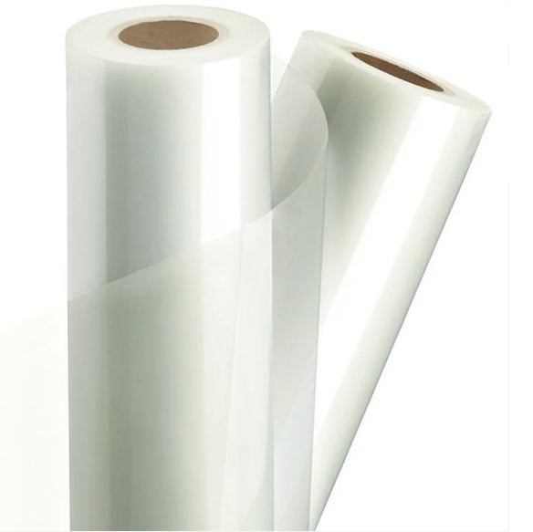 25" x 500' Glossy Laminating Film, 1.5mil, 1" Core - 2 Rolls ...