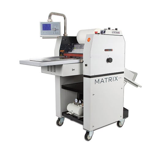 Buy Matrix MX-370P 13" Pneumatic Single Sided Roll Laminator ...
