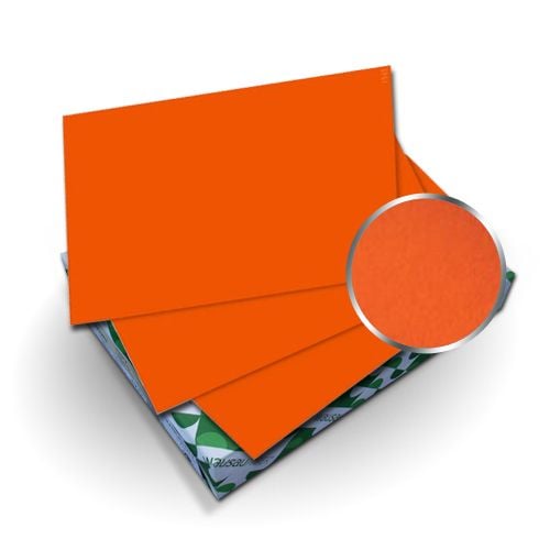 Astrobrights Orbit Orange 8.5" x 14" 65lb Cover - 50pk