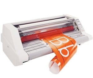 How do I laminate something using my School Laminator?